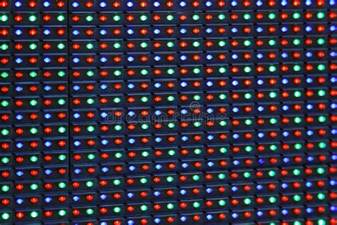RGB LED Display Stock Photo Image Of Electronic Technology 26087862