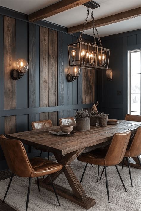 29 Moody Dining Room Ideas To Create A Warm And Stylish Gathering Spot