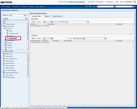 Creating A Field Validation Rule