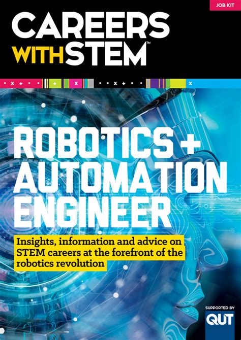 Job Kit Robotics And Automation Engineer Careers With Stem