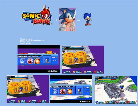 Playable Mohawk Sonic For Sonic Battle Preview By Xpglitz236 On Deviantart