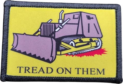 Killdozer Pvc Patch 2x4 Inches Full Color