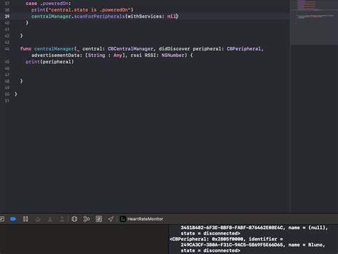 Corebluetooth Connect To Arduino Help Using Swift Swift Forums