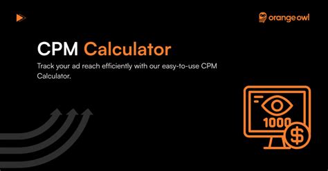 Free Online Cpm Calculator Orangeowl