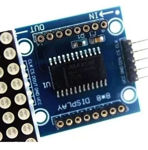 modulo display matriz de led 8x32 c max7219 para arduino nf à venda em