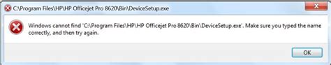 Devicesetupexe Not Found Hp Support Community 6909825