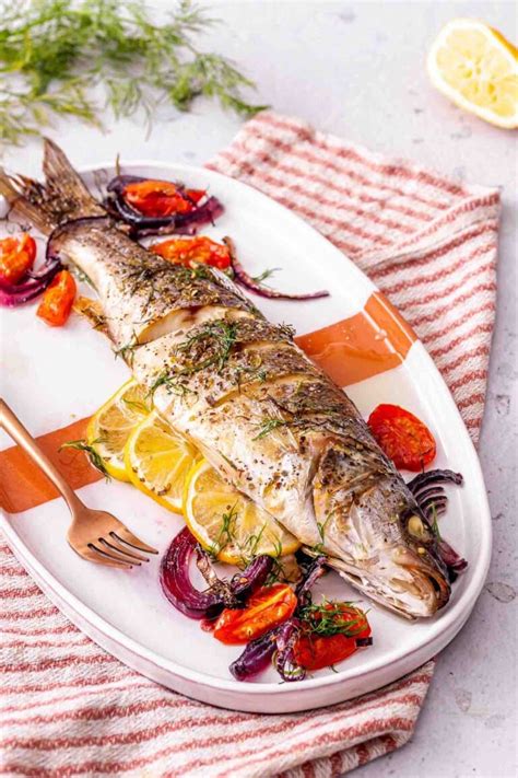 Roasted Roasted Branzino Recipe Recipe The Big Mans World