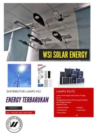 Distributor Lampu Pju PDF