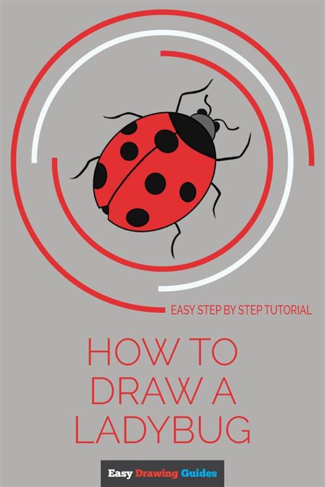 How To Draw A Ladybug Really Easy Drawing Tutorial Easy Drawings Drawing Tutorial Easy