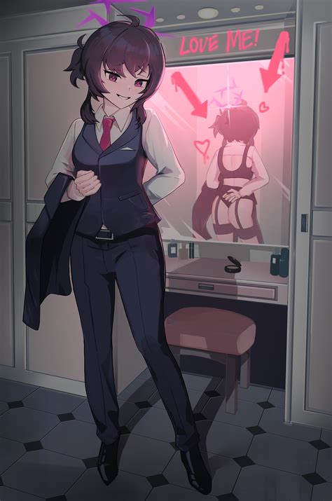 Jambaeng Haruka Blue Archive Haruka Suit Blue Archive Blue