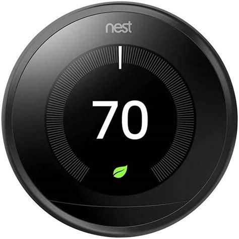 Google Nest Rd Generation Programmable Learning Smart Thermostat LCD Display