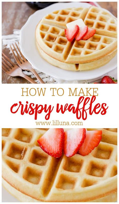 How To Make Waffles Crispy Recipe At Joan Dudley Blog