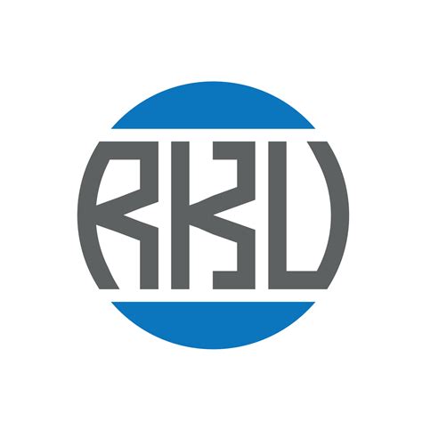 Rkv Letter Logo Design On White Background Rkv Creative Initials