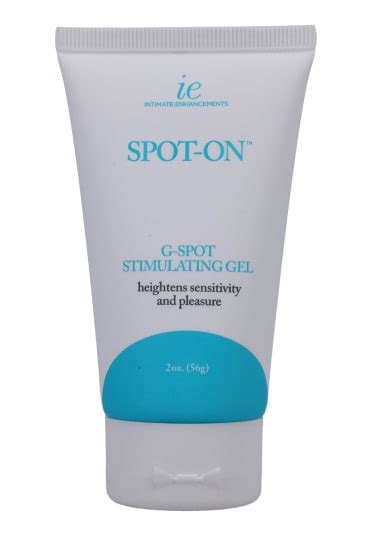 Intimate Enhancements Spot On G Spot Stimulating Gel For Women 2 Oz