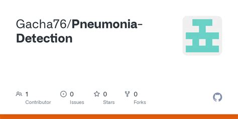 Github Gacha76pneumonia Detection