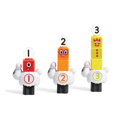 Buy Learning Resources Math Link Cubes Counting Sheep Farm Number Blocks Activity Set In Oman