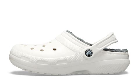 Crocs Classic Clog Lined White Grey Where To Buy 203591 10m