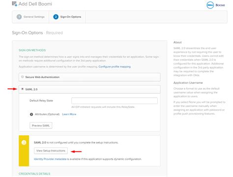 Article Configuring OKTA Single Sign On With Boomi Enterprise Platform Boomi Community