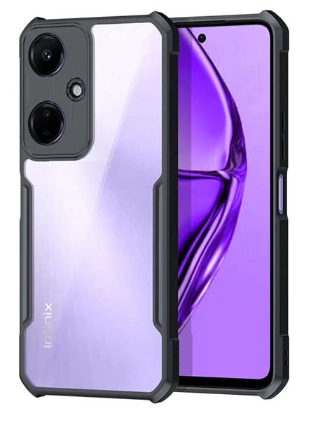 Covermax Crystal Clear Back Cover Case For Infinix Hot I Degree Protection Protective