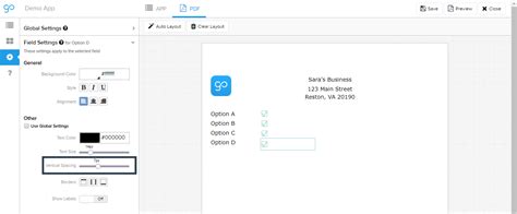 Question About Multiple Choice Check Boxes Gocanvas Help Center