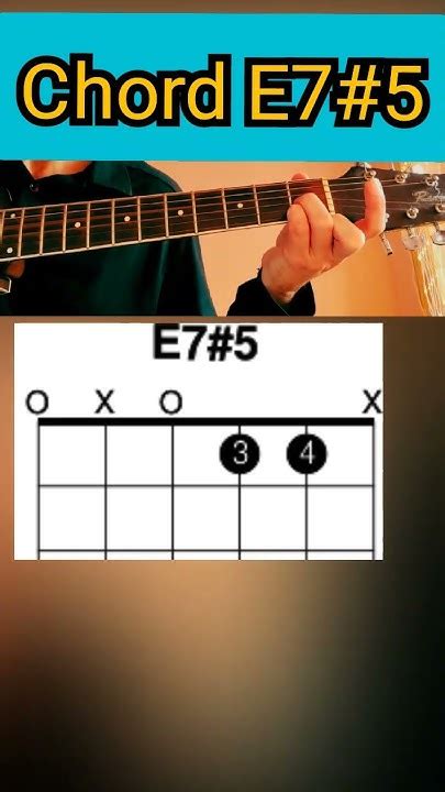 Guitar Tutorial Chord E7 5 Shorts Youtube Youtubeshorts Guitar E7 5chord Youtube