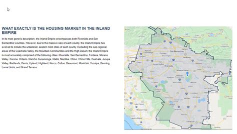 Zip Code Map For Inland Empire Ca Inland Empire Eastern Wa