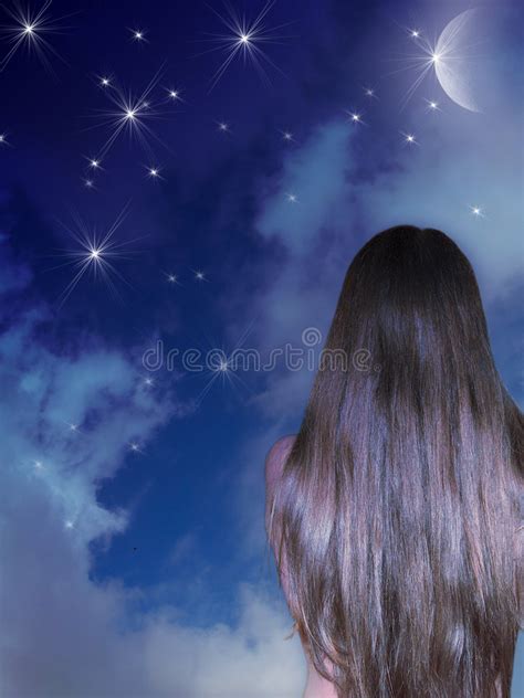 Noche Rom Ntica Foto De Archivo Imagen De Estrellado