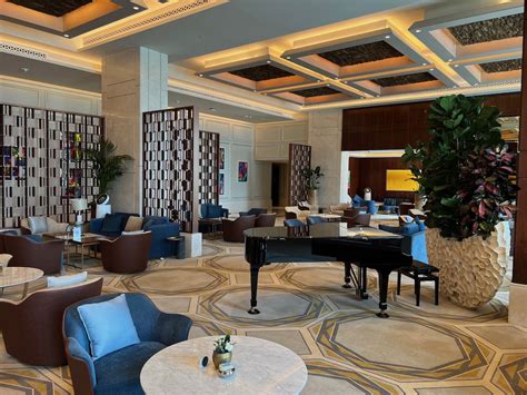 Review St Regis Doha Marsa Arabia Island Qatar One Mile At A Time