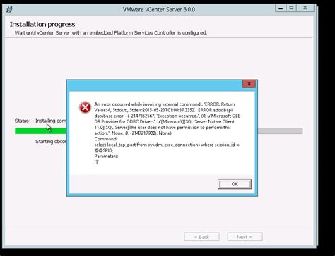How To Fix Vcenter 55 Upgrade To 60 Vcsservicemanager Failed With