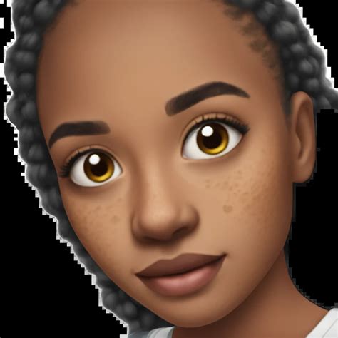 Hyperpigmentation Meme Girl From Tiktok Emoji Ai Emoji Generator