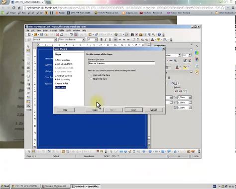 [tutorial] simple open office base 4 0 1 youtube