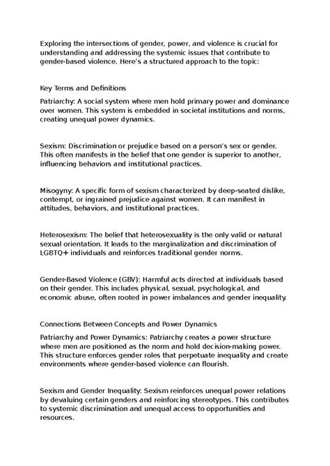 Exploring The Intersections Of Gender Here S A Structured Approach To