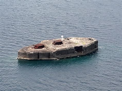 Fort Drum The Concrete Battleship Of Manila Bay
