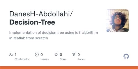 github danesh abdollahi decision tree implementation of decision
