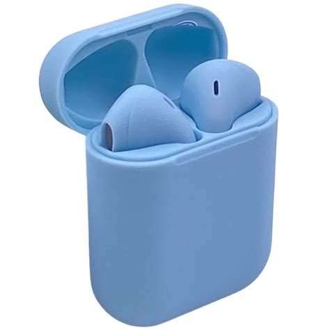 Fone De Ouvido Stereo Sem Fio Bluetooth InPods 12 Azul Street Case