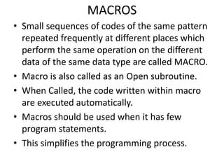 Chap Procedures Macros Pptx