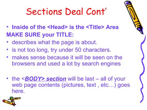 Fundamentals Of Html Ppt Web Design And Html Internet