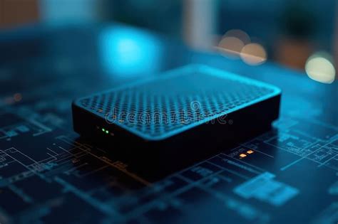 Modernized Modem Concept Stock Illustration Illustration Of Futuristic