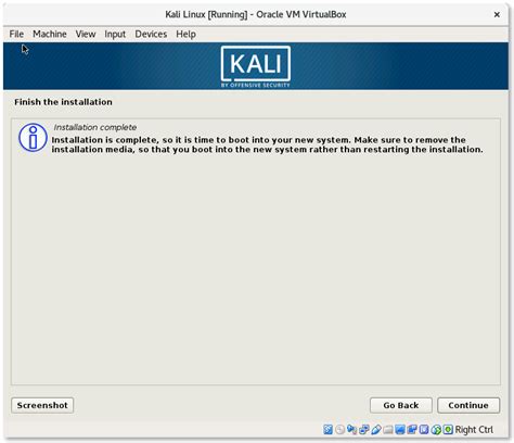 create kali linux virtualbox image gordon lesti