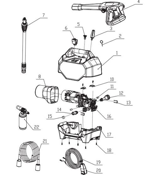 Greenworks 2000 Psi Electric Pressure Washer Parts