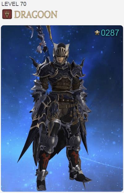 Ffxiv Level 70 Dragoon Sir Vincent Iii Ffxiv Level 70 Dragoon Sir Vincent Iii