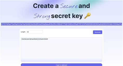 GitHub Chocoscoding Keygen Generate Secret Keys With A Nice And Intuitive Ui