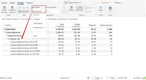 create paginated reports in minutes with inforiver