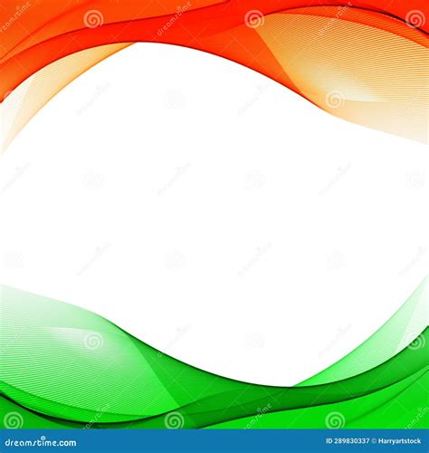 Beautiful Tricolor Indian Flag Theme Texture Background Cartoon Vector