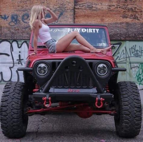 Jeep Wrangler Girl Jeep Wrangler Unlimited Girl Car Jeep 4x4 Jeep