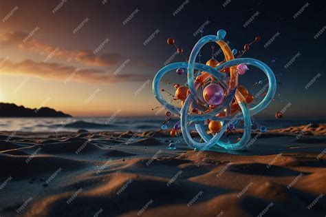 Premium Photo Orbital Insights Visualizing Molecular Structures In 3d