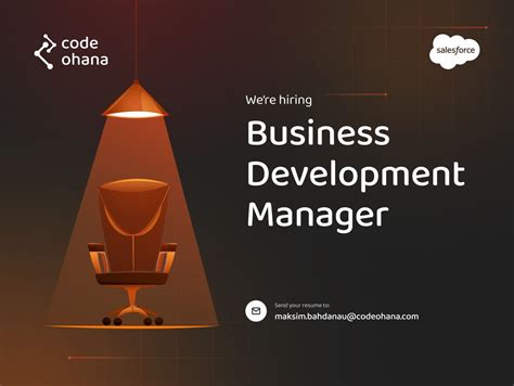 Code Ohana Is Seeking A Business Development Manager With Expertise In