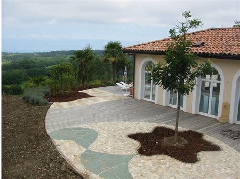 Terrasse En Pierre Naturelle Photos De Terrasses En Pierre