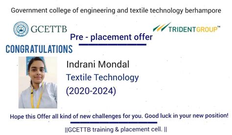 Training And Placement Cell Gcettb On Linkedin Gcettb Placement