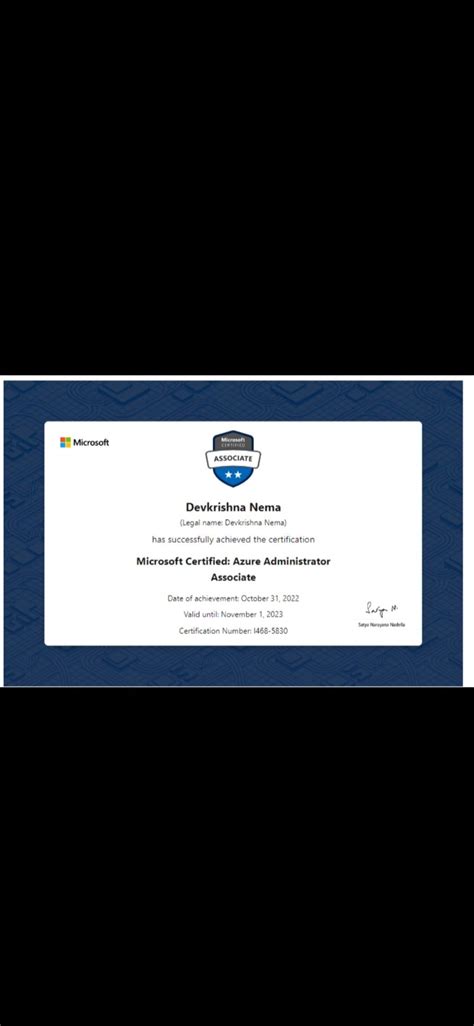 Devkrishna Nema On Linkedin Microsoftazure Cloudcomputing Azureadministrator